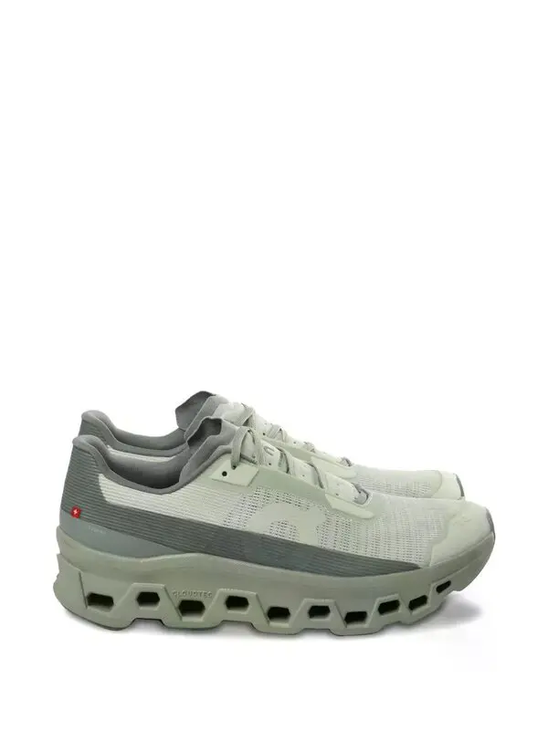 On Cloudmonster Void Perforated Sneakers - Grey