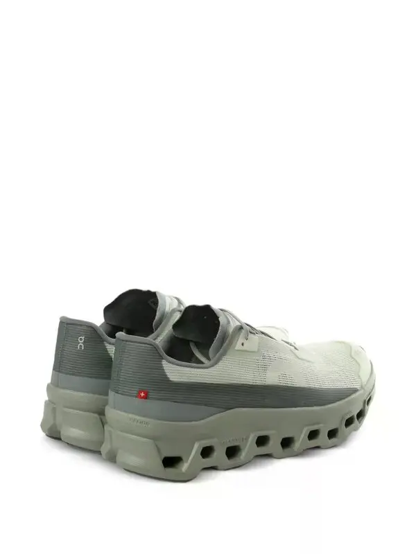 On Cloudmonster Void Perforated Sneakers - Grey