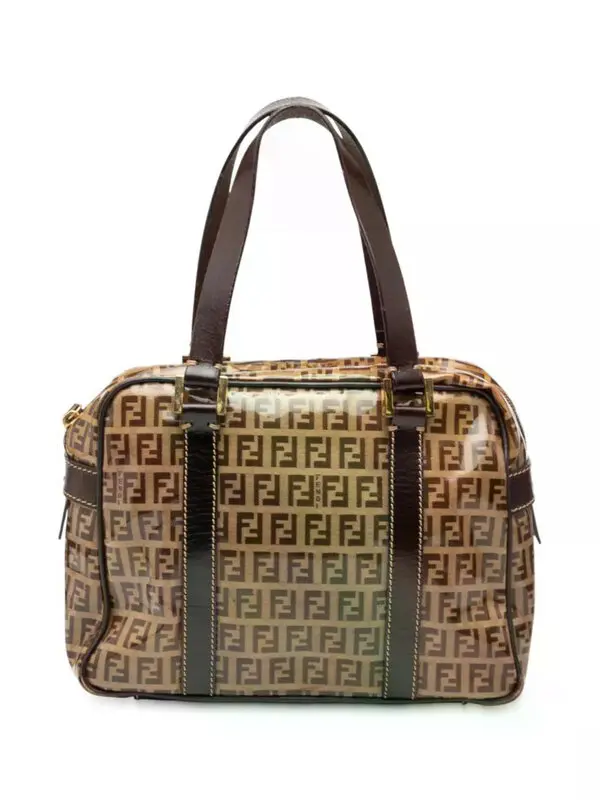 Fendi 2000-2010 Zucchino Crystal Handbag