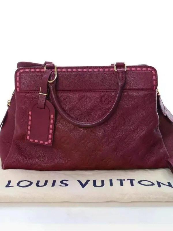 LOUIS VUITTON 2016-2017 Monogram Empreinte Vosges Mm Satchel