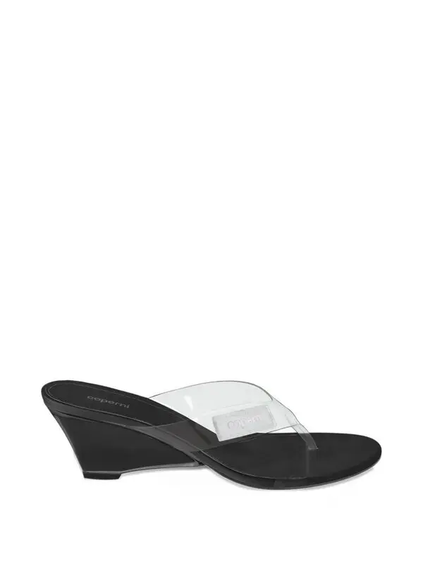 Coperni Wedge Thong Sandals