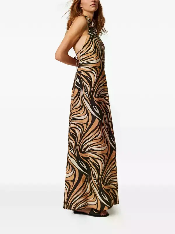 TWINSET Graphic-print Maxi Dress
