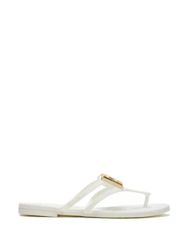 Dolce & Gabbana Logo-detail Slides - White