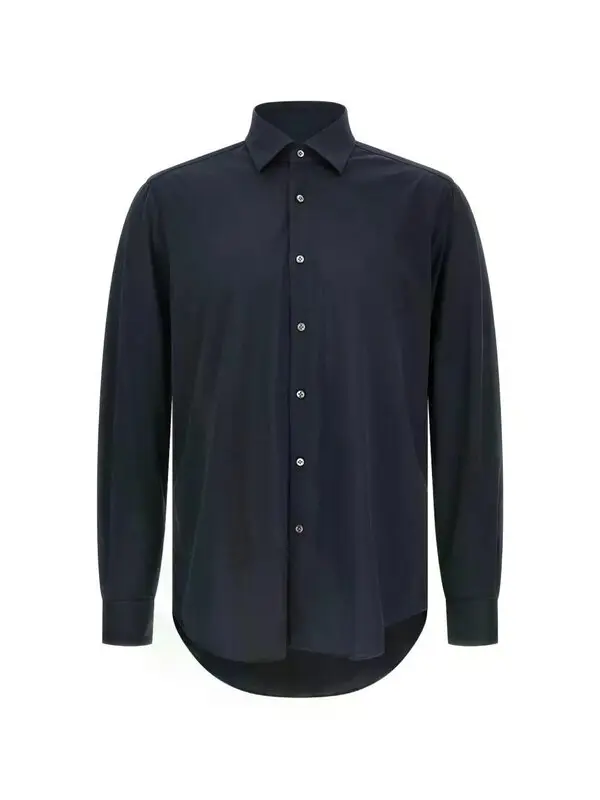 Pal Zileri Buttoned Capsule Shirt - Blue