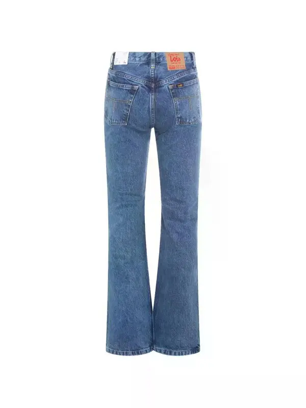 LOIS Logo-patch Flared Jeans