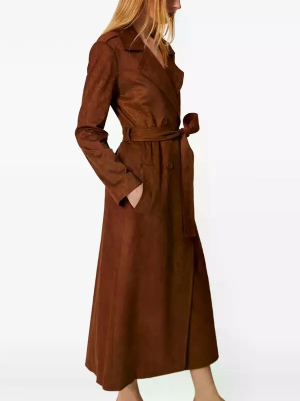 TWINSET Belted Trench Coat