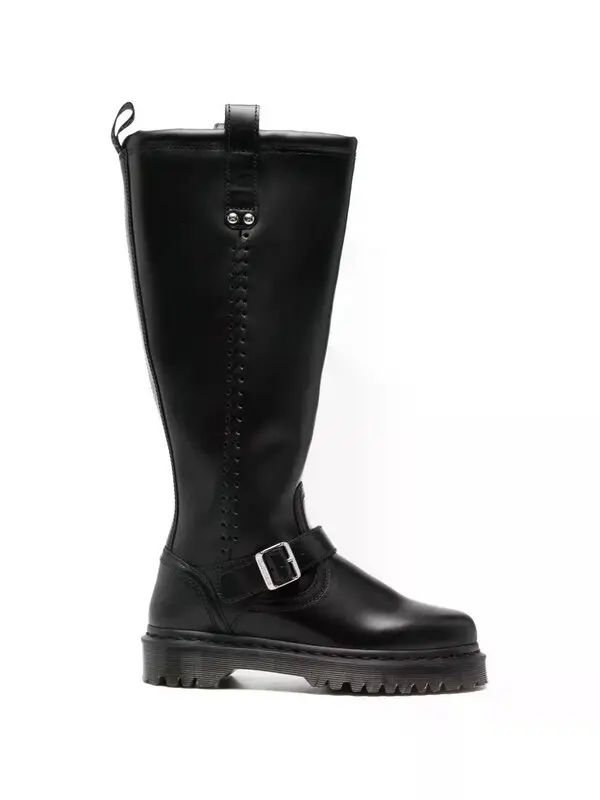 Dr. Martens Anistone Round-toe Buckle Boots