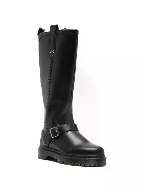 Dr. Martens Anistone Round-toe Buckle Boots