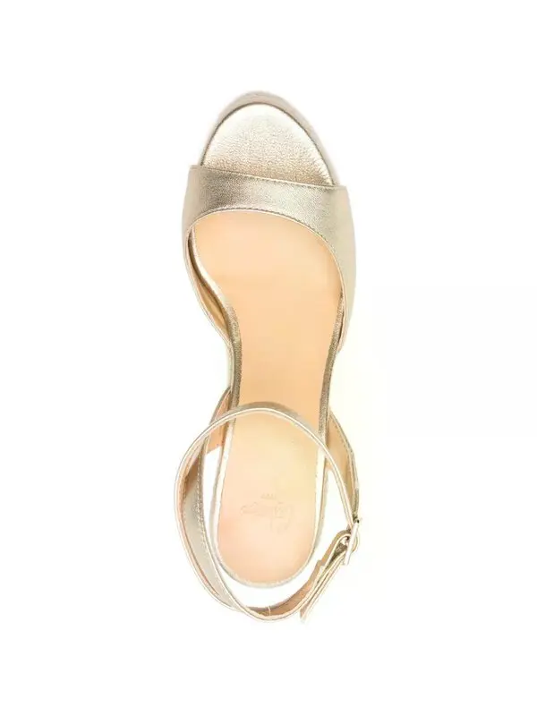 CastaÑer Blair Heeled Espadrilles - Gold
