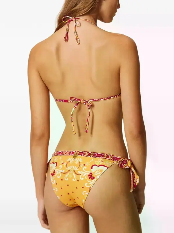 TWINSET Printed Bikini Top