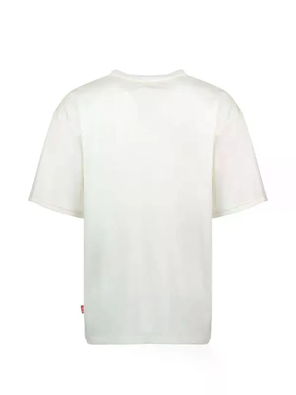 DIESEL® Relaxed Cotton T-shirt With Industry Print