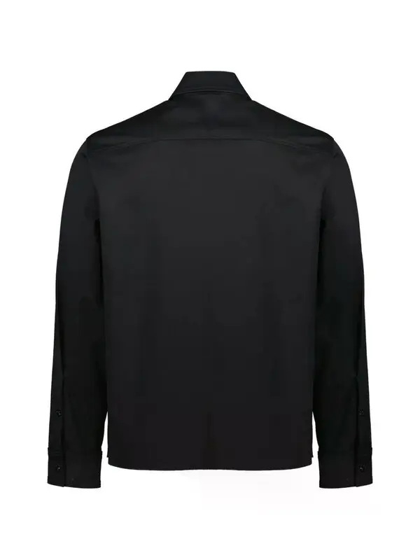 Moncler Logo-appliqué Zip Shirt Jacket