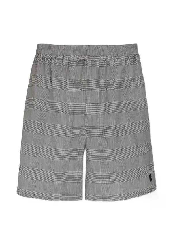 Balmain Prince Of Wales Shorts - Grey
