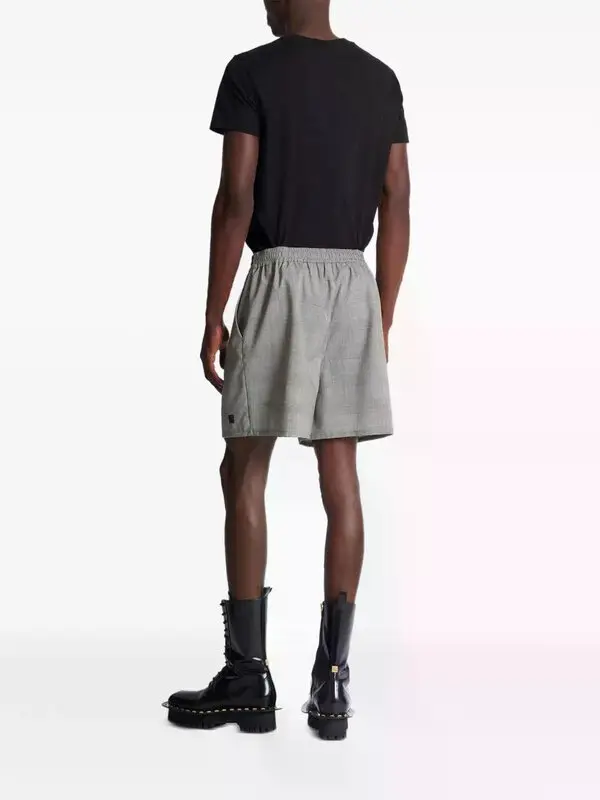 Balmain Prince Of Wales Shorts - Grey