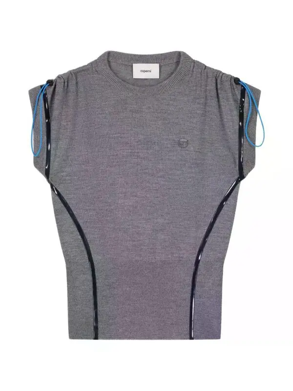 Coperni Cap-sleeves T-shirt
