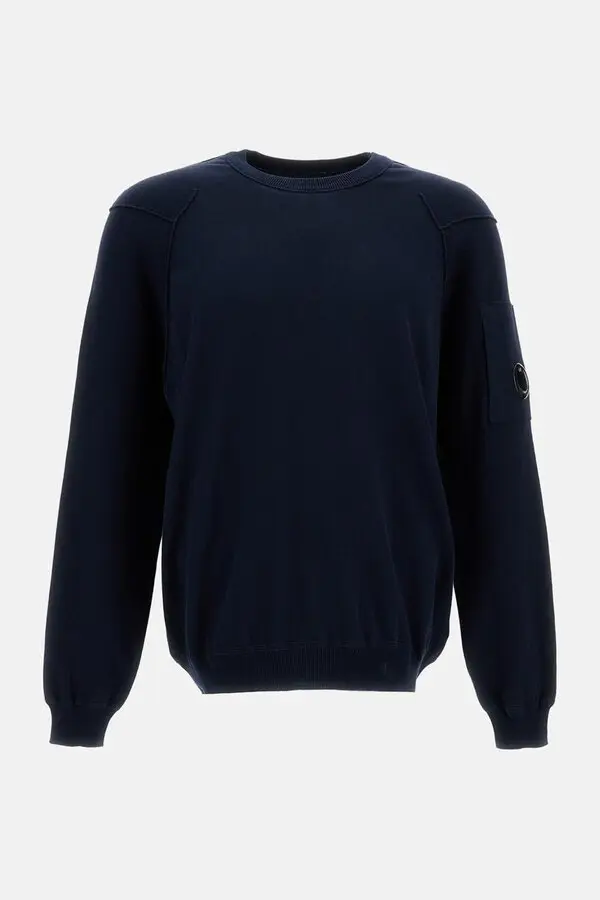 C.P. COMPANY Cotton Crew Neck Sweater