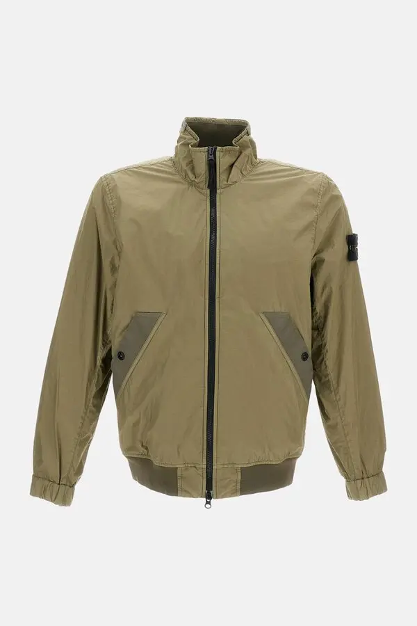 Stone Island Bomber Jacket - Green