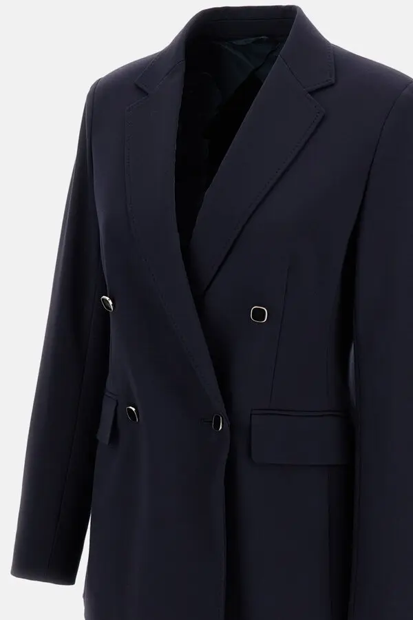 Max Mara Riviera Double-breasted Blazer - Blue