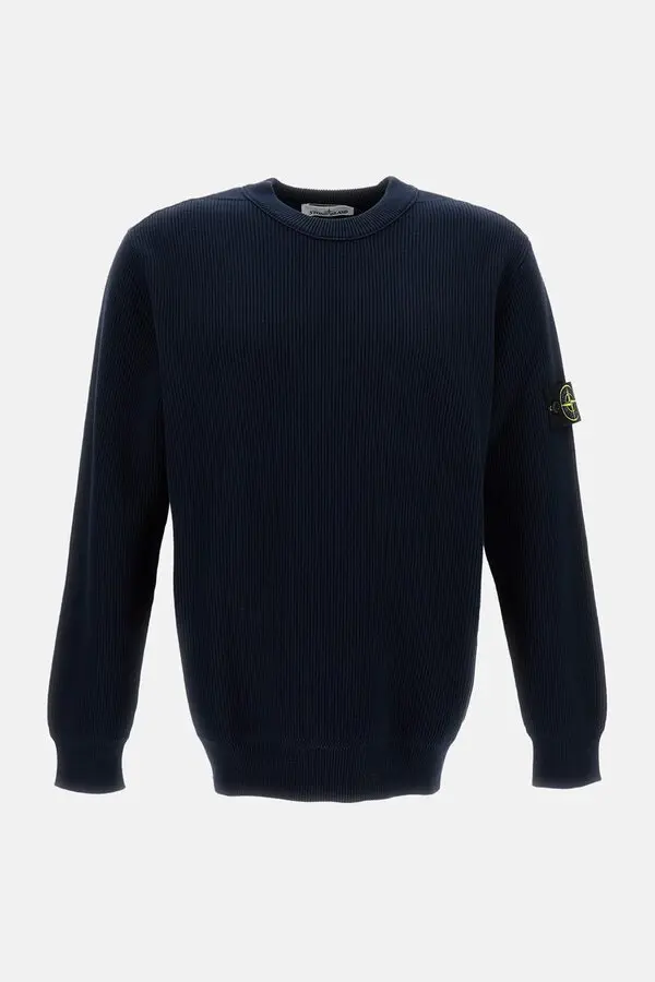 Stone Island Crewneck Sweater - Blue