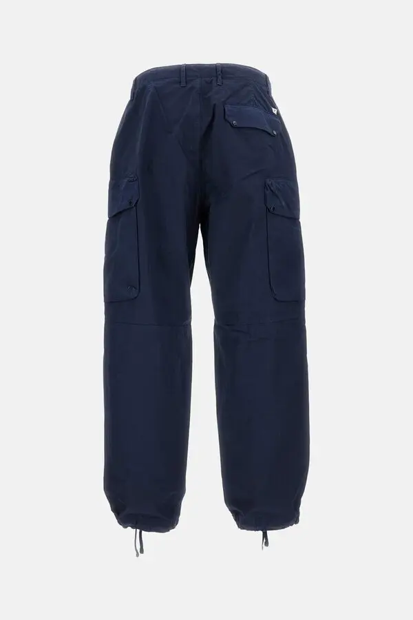 C.P. Company Boxy Micro-Reps Cargo Pants With Lens Detail - Blue