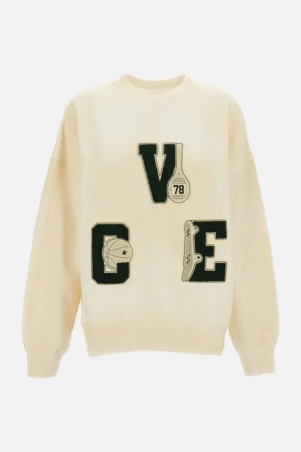 GOLDEN GOOSE Crewneck Sweatshirt - Beige