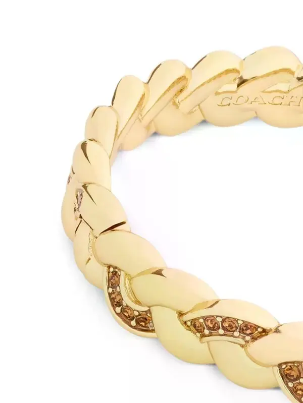 COACH Signature Braided Bracelet