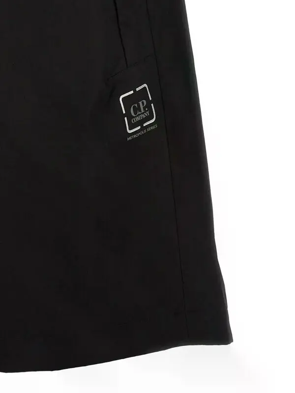 C.P. COMPANY Logo Elasticated Bermuda Shorts