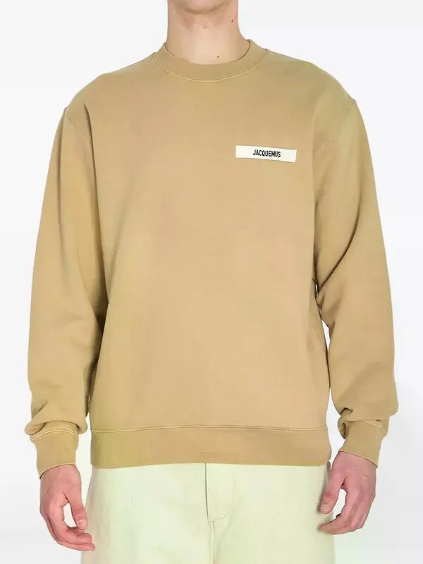 Jacquemus Le Gros Grain Sweatshirt - Neutrals