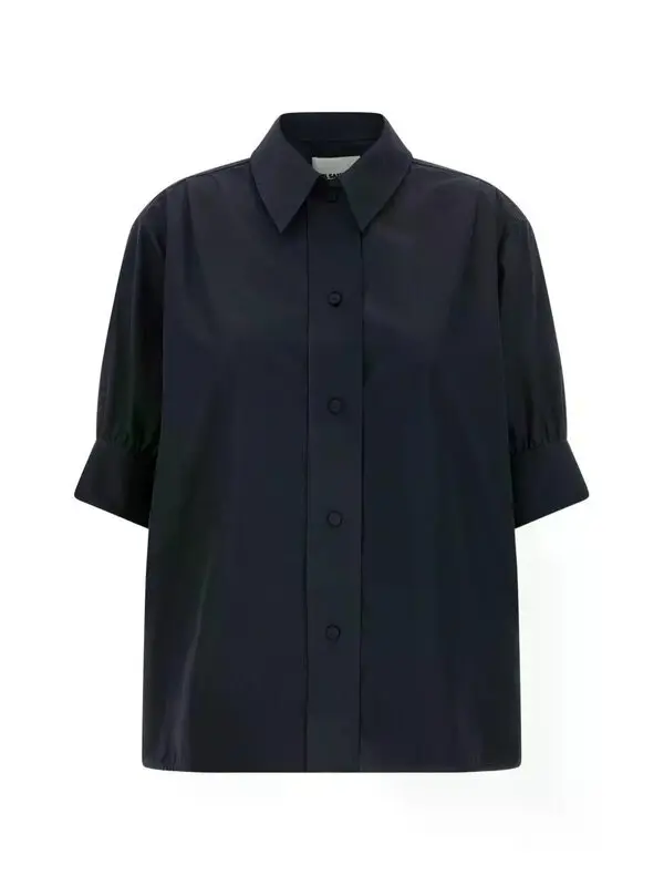 JIL SANDER Pointed-collar Shirt - Blue