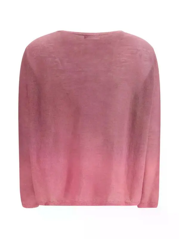 MIRROR IN THE SKY V-neck Pullover Sweater