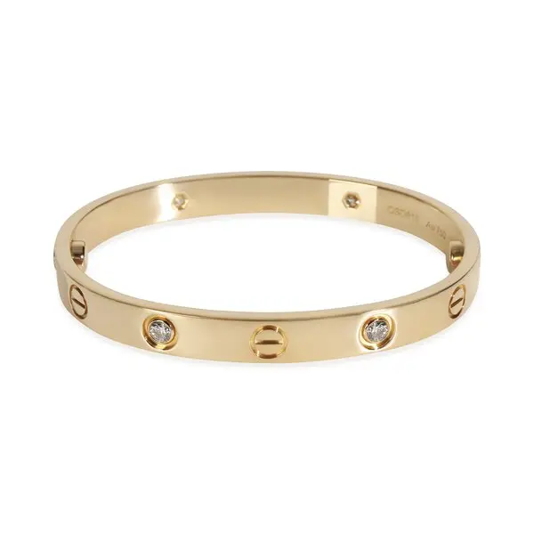CARTIER 18k Yellow Gold Diamond Love Bracelet - Yellow_gold