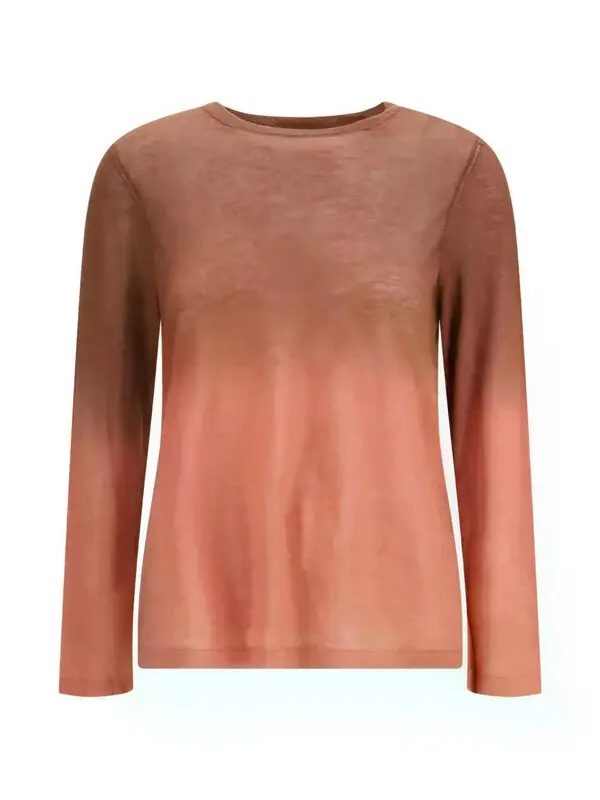 MIRROR IN THE SKY Degraded-effect T-shirt
