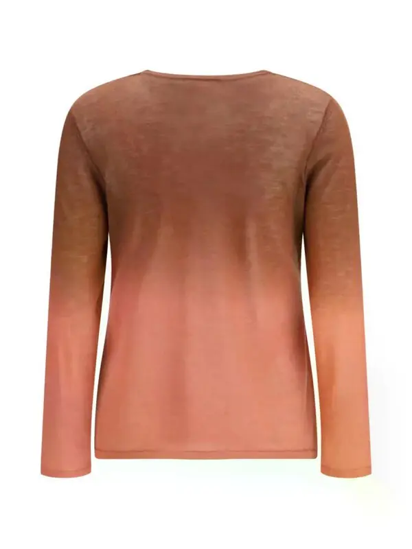 MIRROR IN THE SKY Degraded-effect T-shirt