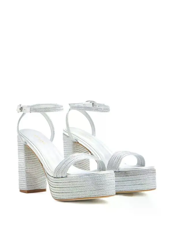 ANDREA GOMEZ Platform Heeled Sandals