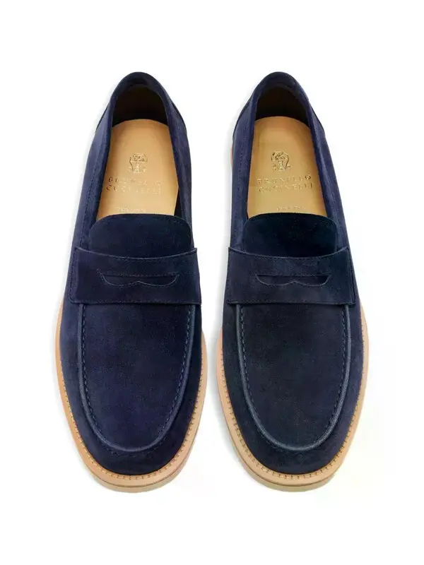 Brunello Cucinelli Penny Loafers