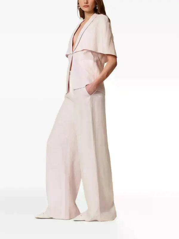 TWINSET Wide-leg Trousers - Pink