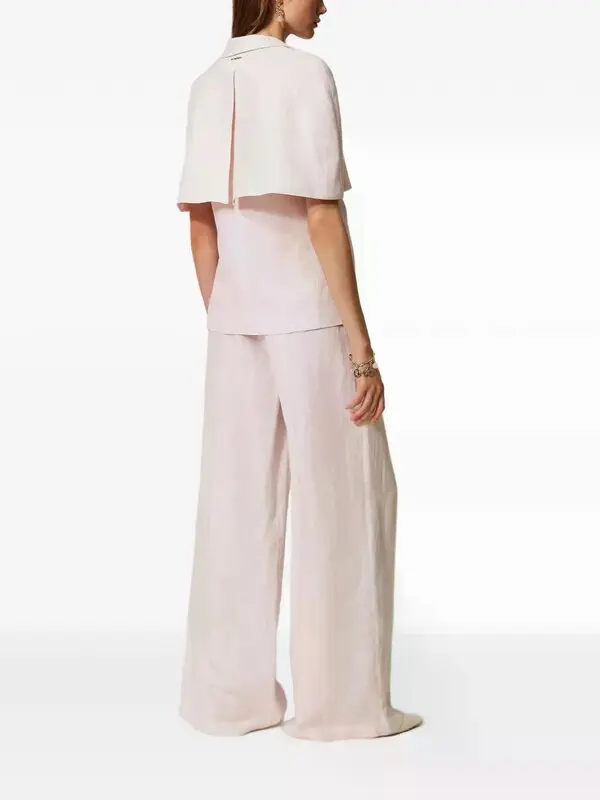 TWINSET Wide-leg Trousers - Pink