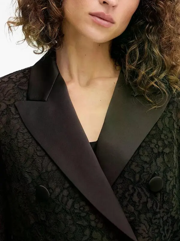 Luisa Spagnoli Salvo Lace Blazer
