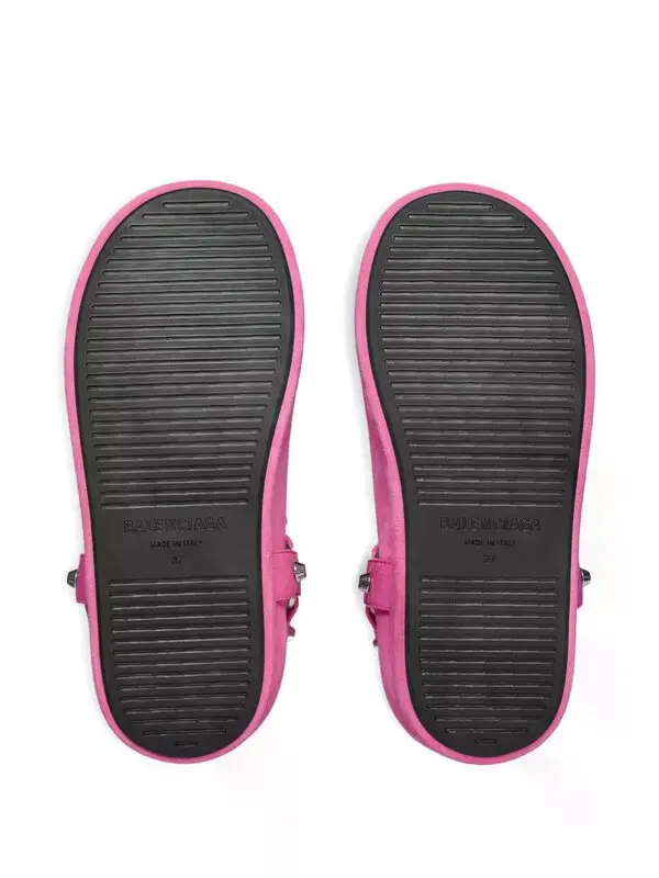 Balenciaga Alaska Soft Studded Boots - Pink
