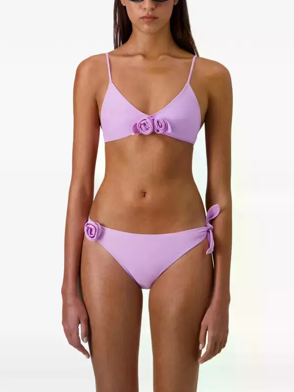Coperni Flower Bikini Bottom - Purple