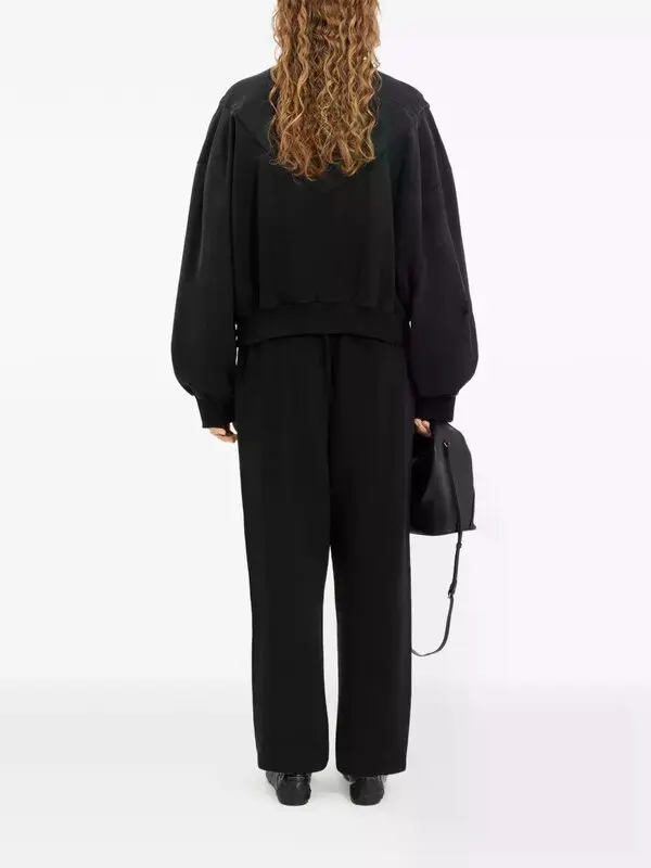 MAISON MARGIELA Zipped Hoodie - Black