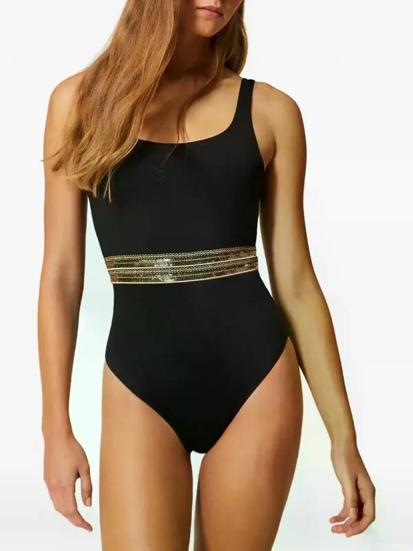 TWINSET Sequin-embroidered Swimsuit