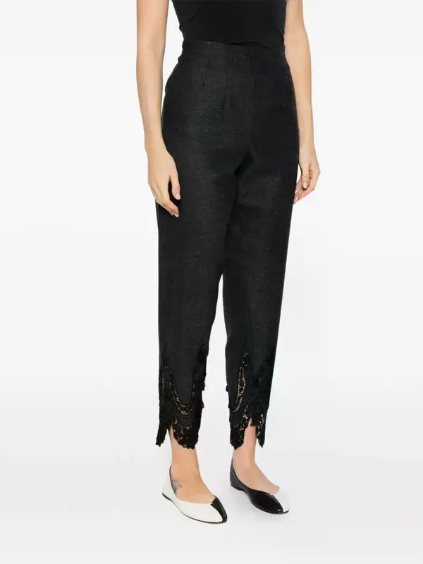Dior Lace-trim Trousers