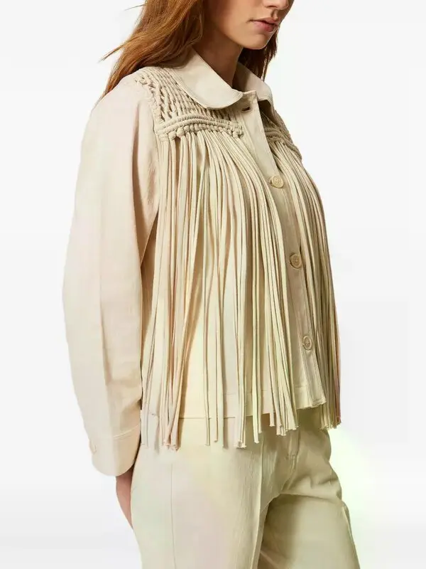 TWINSET Fringed Jacket
