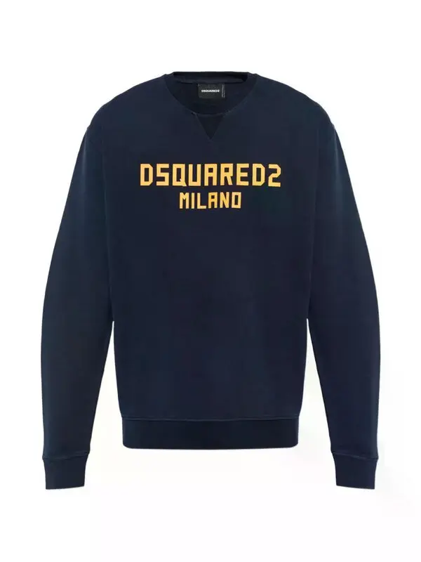 Dsquared2 Logo-detail Sweatshirt - Blue