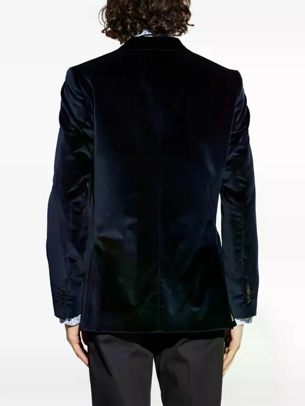 Paul Smith The Brierley Velvet Notched Jacket