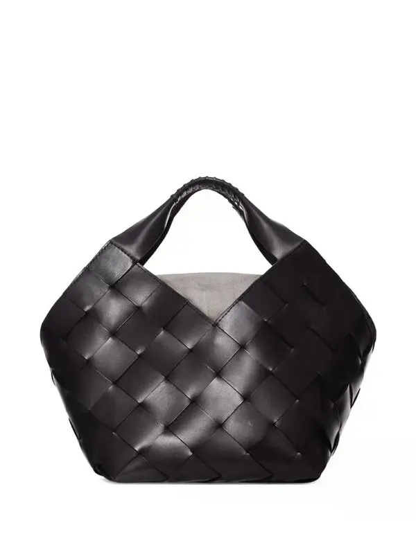 Dragon Diffusion Small Braided-design Tote Bag - Black