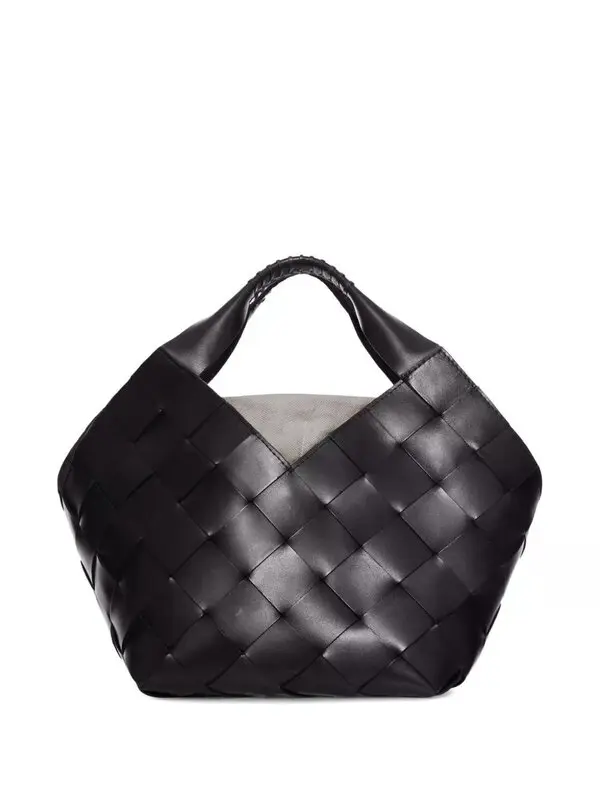 Dragon Diffusion Small Braided-design Tote Bag - Black