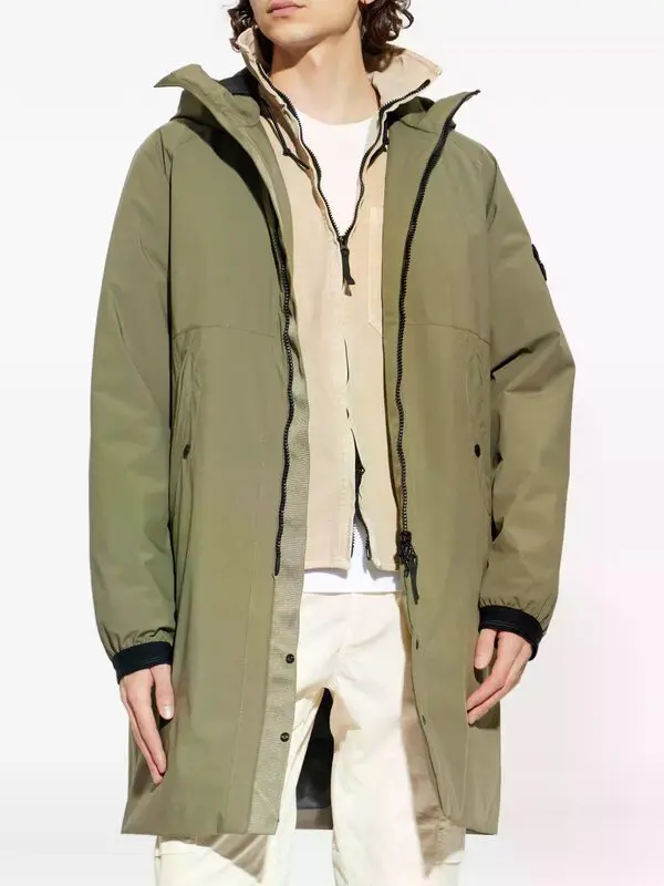 Stone Island Hooded Patch Jacket