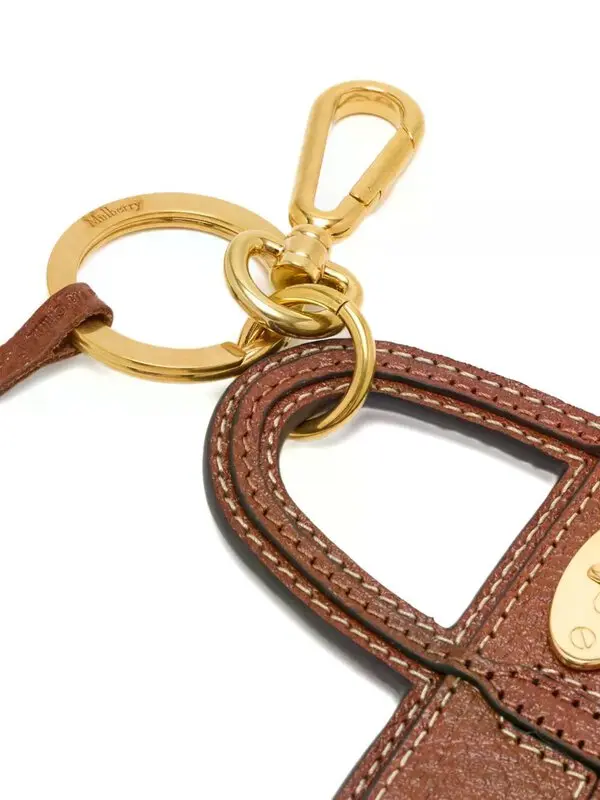 Mulberry Bayswater Top Handle Leather Keyring